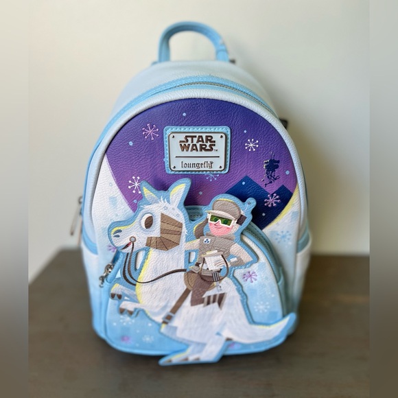 Loungefly | Bags | Loungefly Star Wars Luke Skywalker Riding A Tauntaun ...